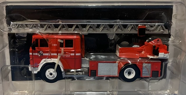 MOTEUR INCENDIE DEL Prado Rare 1:72 1975 Iveco Magirus Deutz AG DL 23 ...
