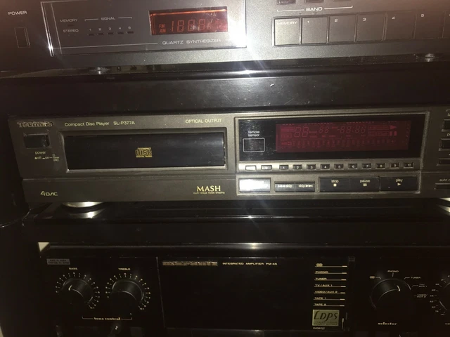 VINTAGE 90S TECHNICS SL-P377A CD player £75.00 - PicClick UK