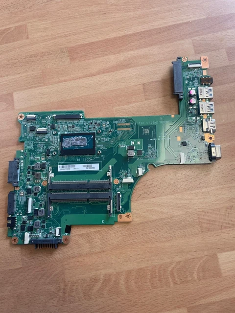 TOSHIBA SATTELLITE L50-B Laptop Motherboard Intel Core i3-4005U CPU ...