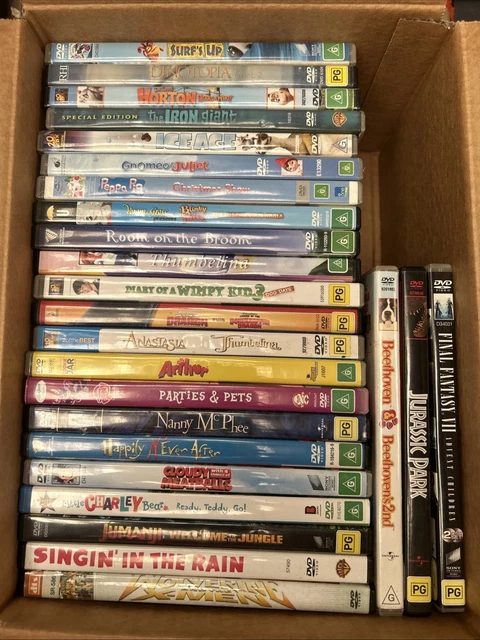 30 KIDS DVDS Kids Children Movies Bundle Bulk Lot -PRE OWNED #1271 $49. ...