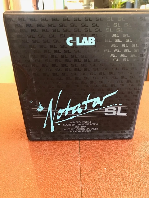 ATARI ST C-LAB Notator SL sequencer with manual and dongle £60.00 - PicClick UK