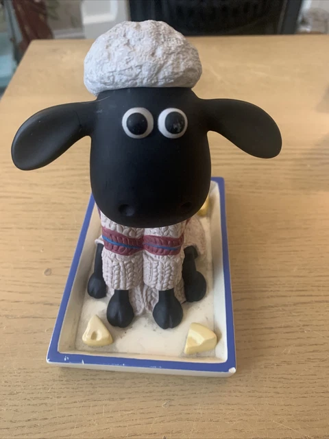 WALLACE AND GROMIT Nodding Shaun The Sheep Car Parcel Shelf Bobble Head ...