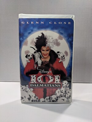 101 DALMATIANS VHS video tape tested 1997 Clam Shell Disney Live Action ...