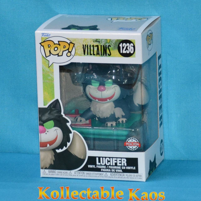 DISNEY VILLAINS - Cinderella (1950) - Lucifer Pop! Vinyl Figure (RS ...
