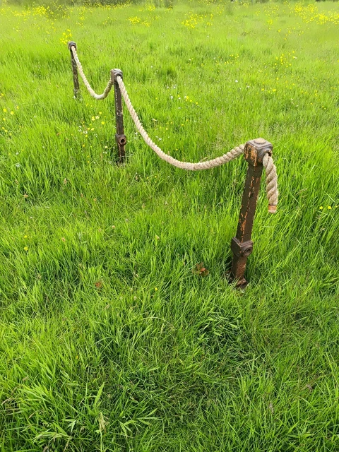 RECLAIMED CAST IRON Railing Posts Balustrade Ships Rope Roap Post Job ...