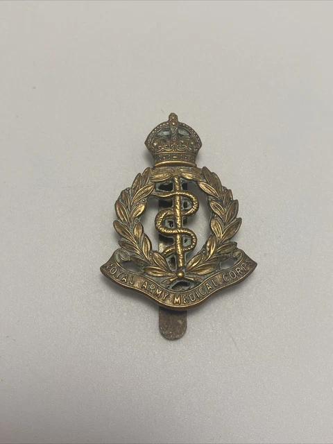 WW1 ROYAL ARMY Medical Corps RAMC Cap Badge £7.00 - PicClick UK