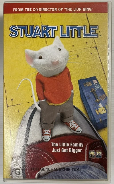 STUART LITTLE VHS Video Cassette Tape PAL G 1999 Clear Small Box $16.99 ...