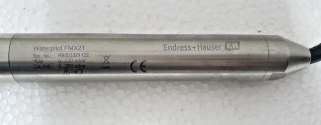 ENDRESS+HAUSER WATERPILOT FMX21 Hydrostatic Level Measurement System ...