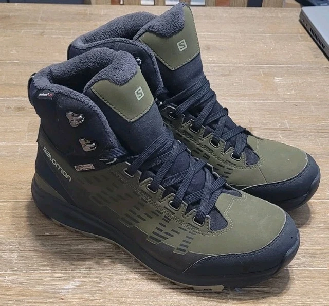 SALOMON KAIPO MID CS WP Winter Boots - Men's Size 11.5 Hiking ...