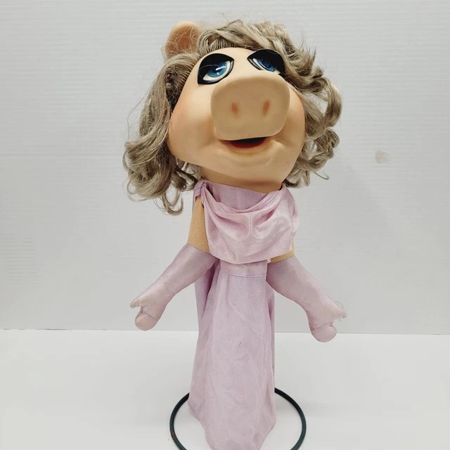 VINTAGE 1977 THE Muppets Miss Piggy Hand Puppet Doll Jim Henson Fisher ...