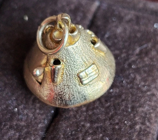 9CT GOLD MOON Landing Apollo 11 Charm Hallmarked Rare 1969 £195.00 ...