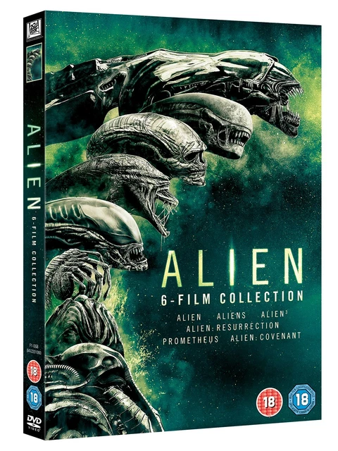 ALIEN: 6-FILM COLLECTION DVD Box Set *NEW* (L38) £17.99 - PicClick UK