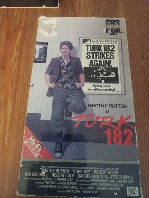 TURK 182 [VHS] Timothy Hutton $15.00 - PicClick CA