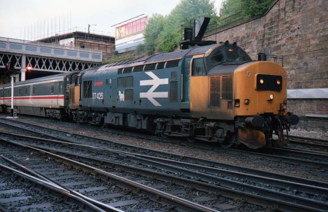 ORIGINAL RAILWAY negative class 37/425 Edinbourgh 1988 £4.99 - PicClick UK