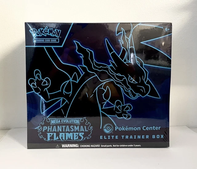 POKÉMON MEGA EVOLUTION Phantasmal Flames Pokemon Center Elite Trainer ...