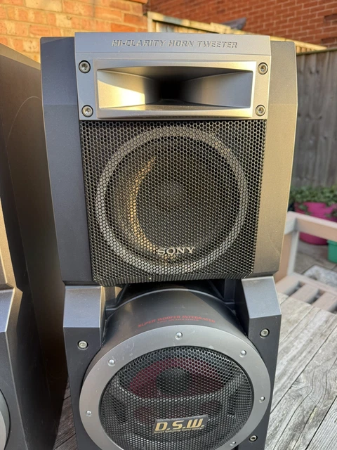 SONY DSW SUPER Woofer Integrated 3-way Speaker System SS-LX90AV ...