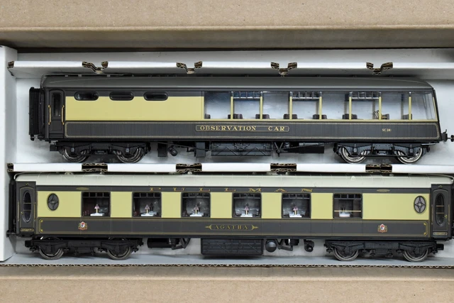 SET OF 2 x Hornby Pullman Coaches | Observation Car & Pullman 1st Class ...