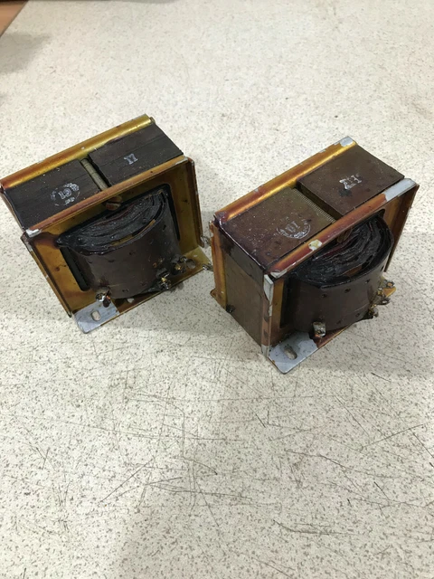 PARTRIDGE VINTAGE 1428 Valve Amp, Output Transformers. Matched Pair ...