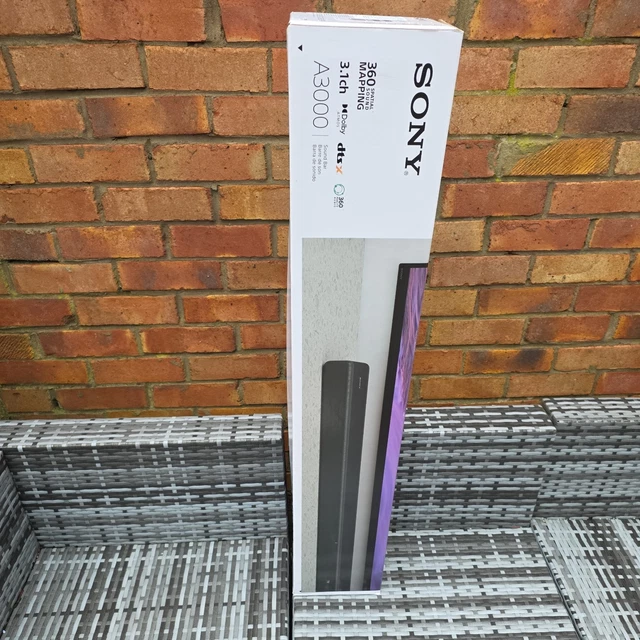 SONY A3000 3.1 Ch Dolby 360 Mapping Surround Soundbar * New* £315.42 ...