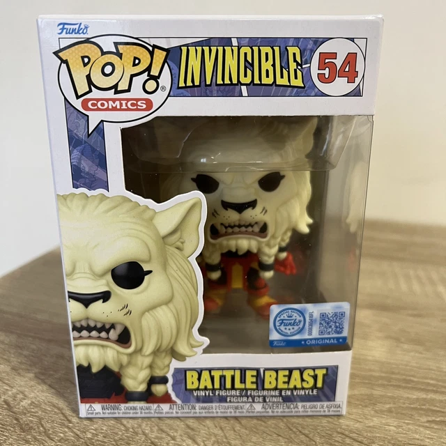 FUNKO POP! BATTLE BEAST #56 | INVINCIBLE Comics | ROBERT KIRKMAN AMAZON ...