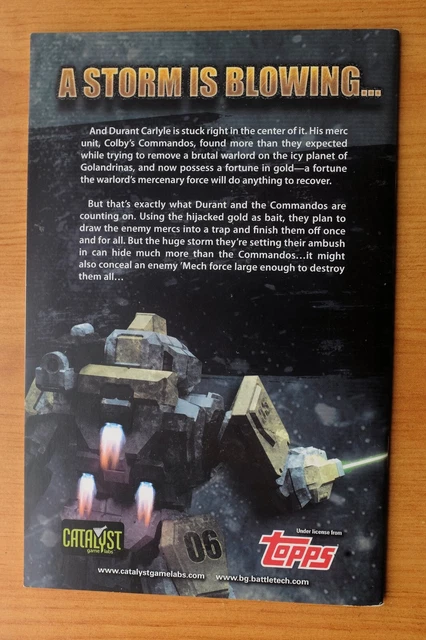 BATTLETECH EYESTORM SHORT Story Novella Booklet, by William H. Keith £1 ...