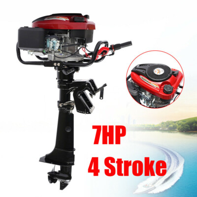 7 HP 4 stroke outboard engine fishing boat engine engine with air ...