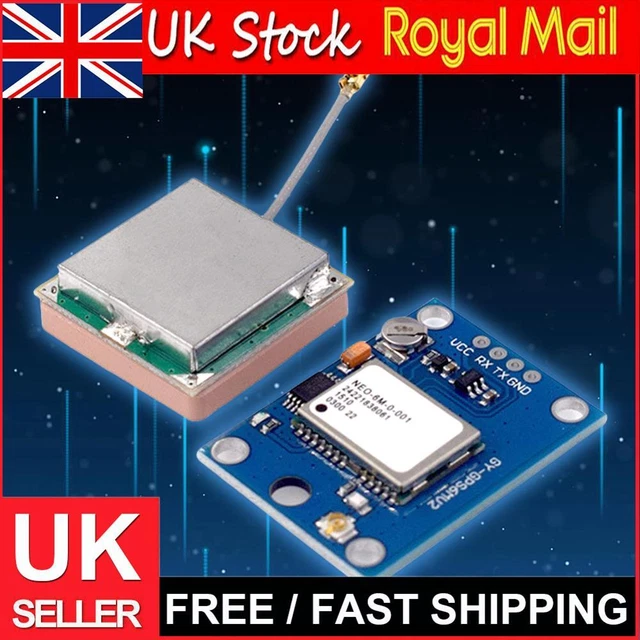 GY-NEO6MV2 GPS MODULE NEO-6M with Flight Control 3V-5V Large Antenna ...