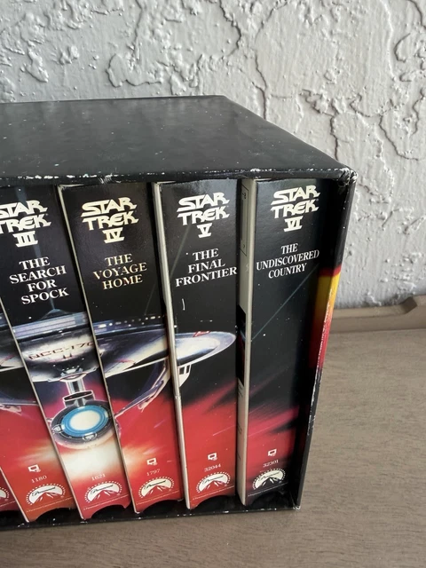 STAR TREK VINTAGE 1993 The Movie Collection VHS Boxed Set £11.21 ...