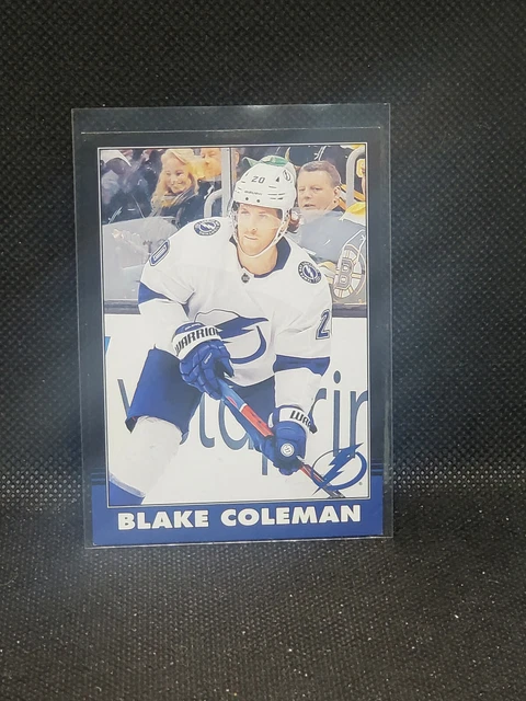2020-21 UD O-PEE-CHEE RÉTRO NOIR #196 Blake Coleman 22/100 (A20) EUR 2 ...