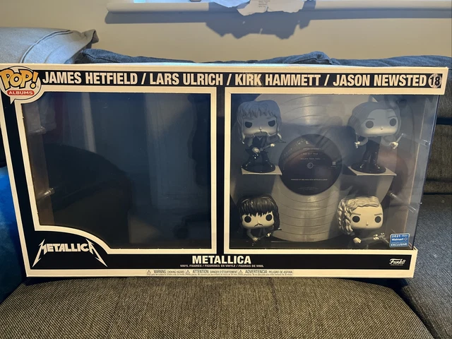 METALLICA BLACK ALBUM Pop Funko Walmart Exclusive Vinyl Set £73.00 ...