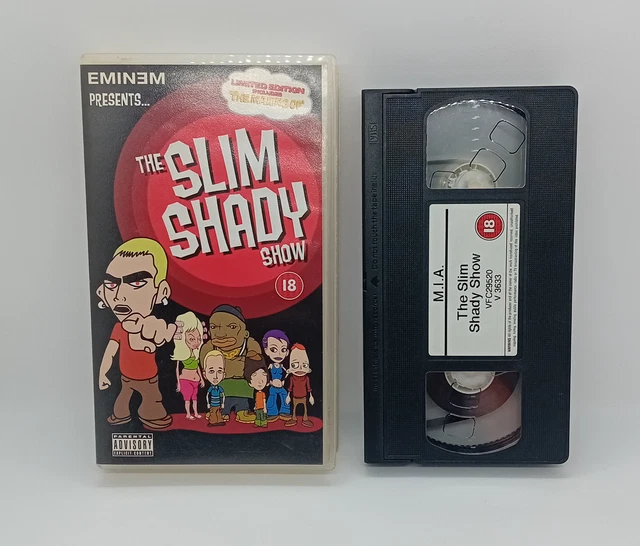 THE SLIM SHADY Show Limited Edition VHS PAL Video Movie 2001 Eminem £14 ...