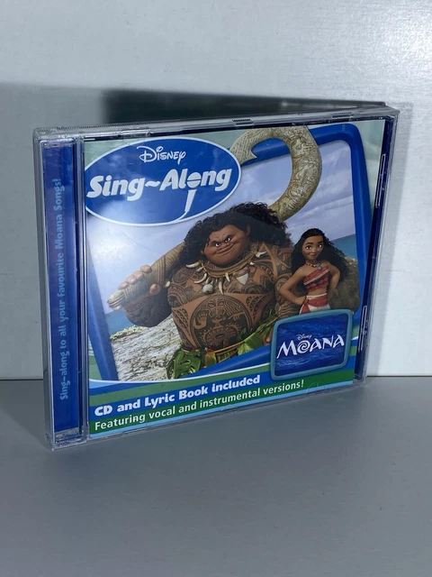 DISNEY MOANA SING-ALONG CD - Lyrics Included £3.31 - PicClick UK