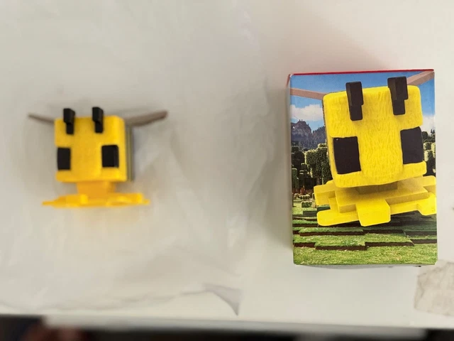 MCDONALDS HAPPY MEAL Toy 2025 UK Minecraft Movie Blockhead Toys - Bee £ ...