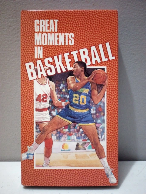 GREAT MOMENTS IN Basketball VHS 44 Blue Productions 1989 Video Movie £9 ...