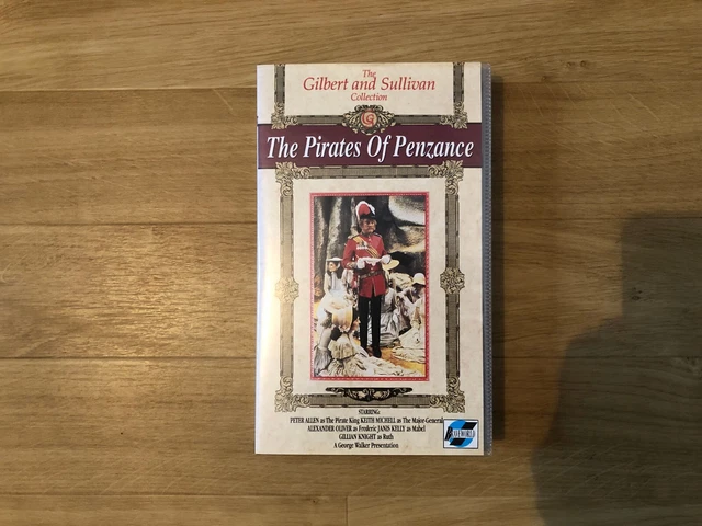 THE PIRATES OF Penzance (1991) Keith Michell Peter Allen Vhs Video £2. ...