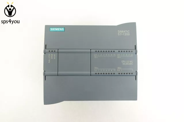 SIEMENS SIMATIC S7-1200 CPU 1214C DC/DC/DC (6ES7 214-1AG31-0XB0) SPS PLC EUR 174,90 - PicClick DE
