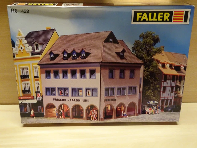 FALLER H0 429 Bausatz Stadt-Eckhaus Frisör-Salon Uhl EUR 19,00 ...