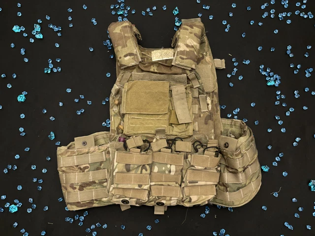 LBT 6094B MULTICAM tan webbing setup plate carrier - devgru CCT USAF ...