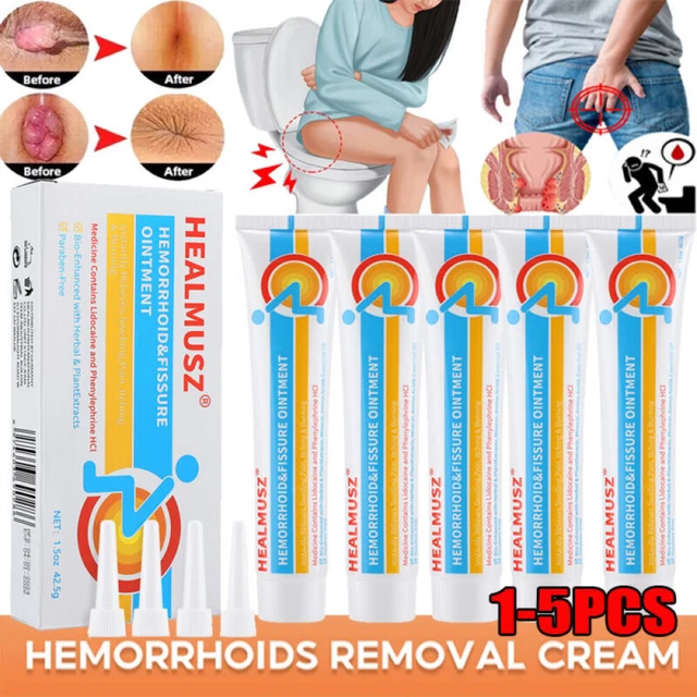 HEMORRHOIDS OINTMENT HERBAL Cream Pain Relief for Haemorrhoids Piles ...