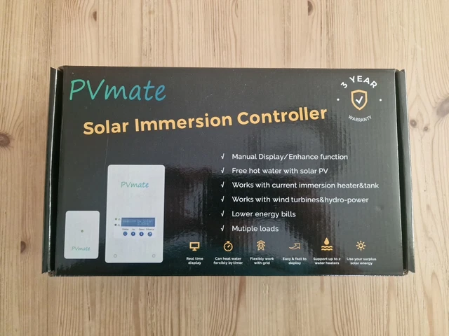 PV MATE SOLAR PV Immersion Controller now with enhanced 5 Year Warranty ...