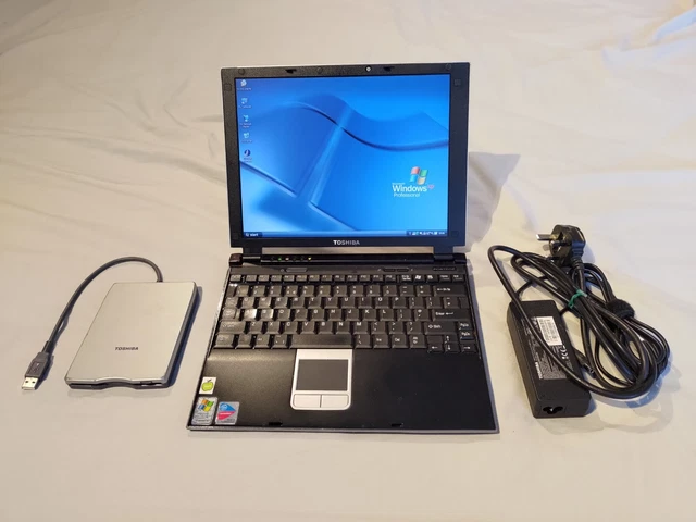 TOSHIBA PORTEGE R100 computer portatile vintage ultraportatile Windows ...