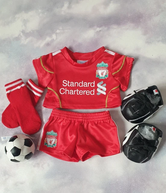 BUILD A BEAR, Liverpool FC Full Football Strip, Football Boots ...