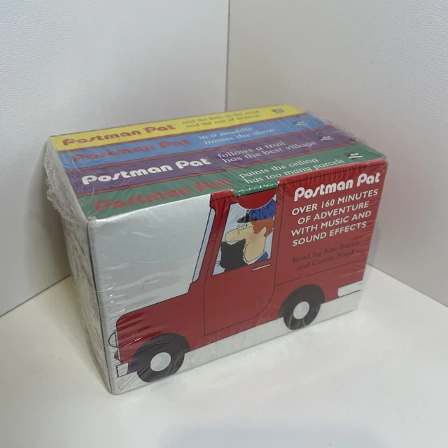 THE NEW ADVENTURES Of Postman Pat Cassette Audio Tapes NEW SEALED ...