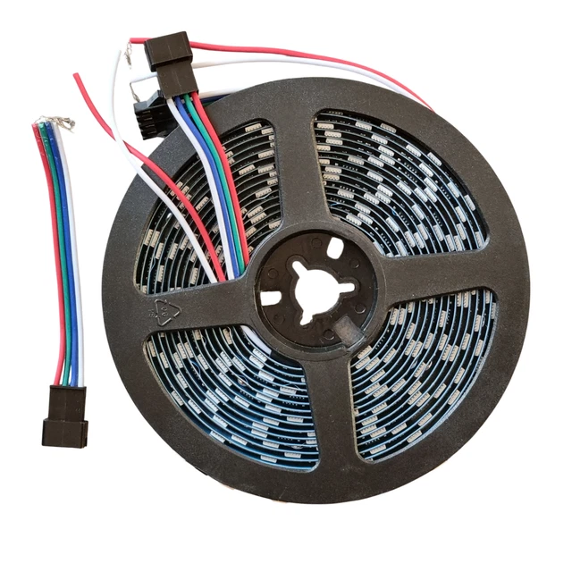 BTF LIGHTING 5M 24V RGBCCT LED Light Strip WS2805 60LED/m Addressable ...