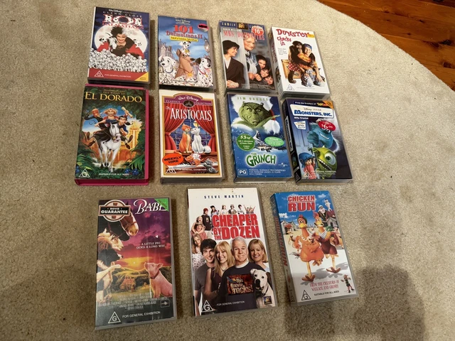 11 X CLASSIC Kids/Children's VHS Video Tapes - Bulk Lot - Vintage Great ...
