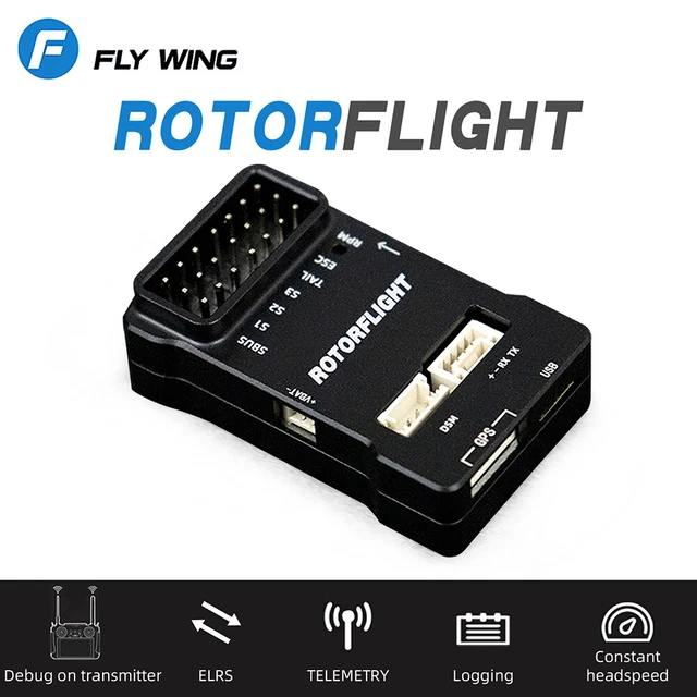 ROTORFLIGHT HELI 405 RF Helikopter 3D Flight Controller FBL Gyro Heli ...