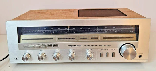 AMPLI TUNER / Receiver REALISTIC STA-850 / 2 x 50W / Très rare EUR 84 ...