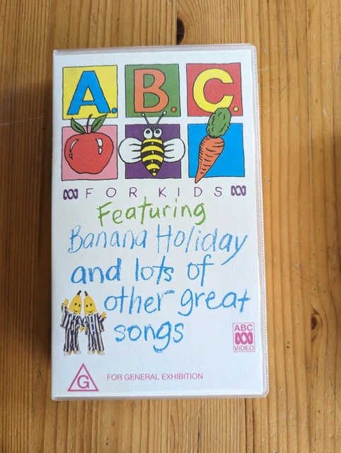 ABC FOR KIDS VHS Live Concert SHOWTIME 1998 Australia TV Video $9.00 ...