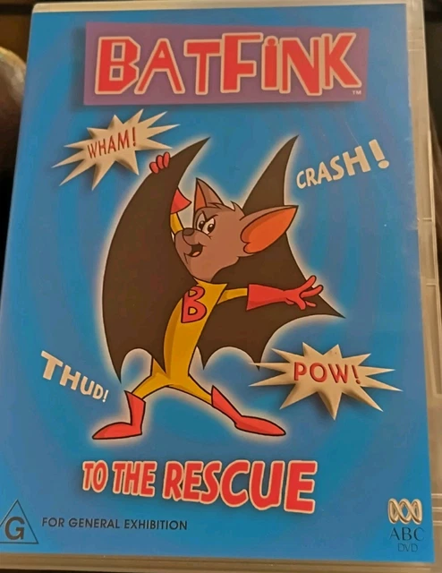 BATFINK TO THE Rescue DVD Region 4 - In New Like Condition. ABCKids. $9 ...