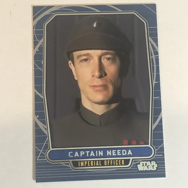 STAR WARS GALACTIC Files Vintage Trading Card #142 Captain Needa $5.08 ...